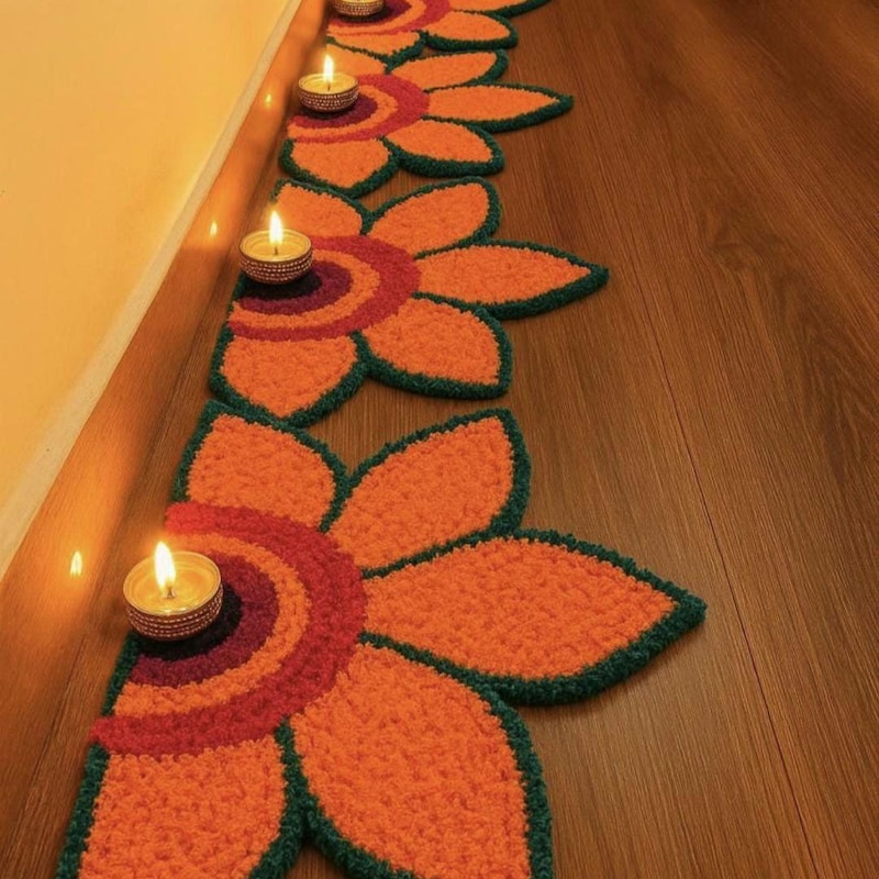 Diwali Flower Mats - Etsy
