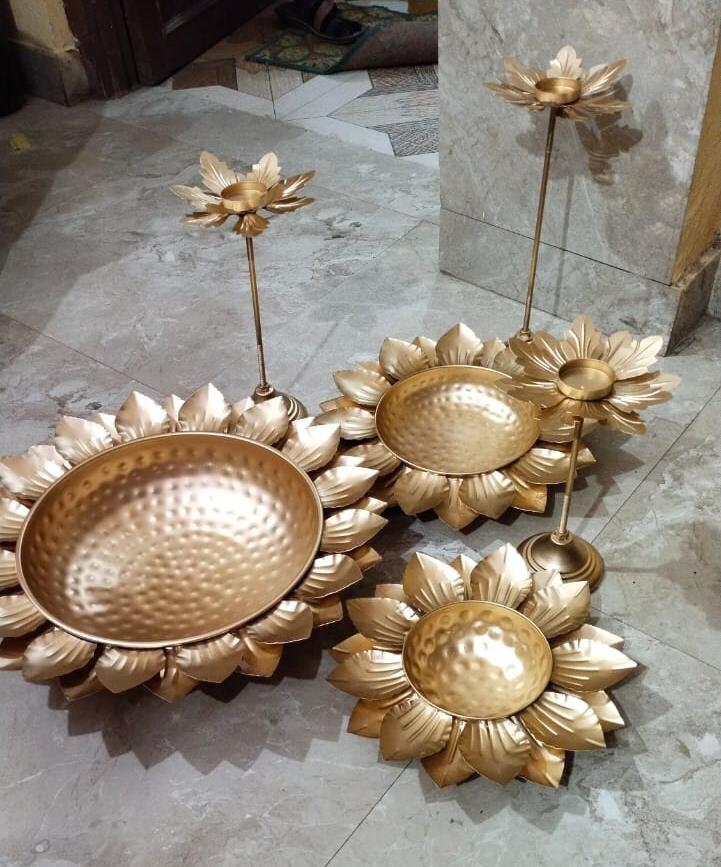 Urli Bowl Set of 6 for Floating Flower for Festive Decor . New Diwali ...