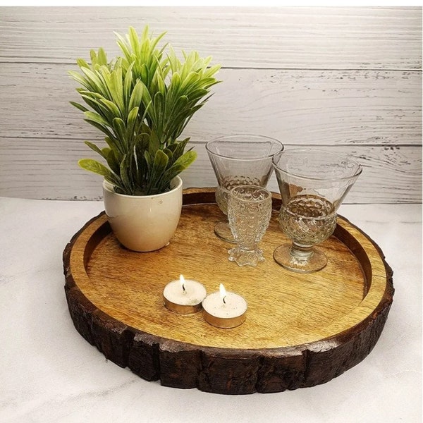 Rustic Log Decor - Etsy