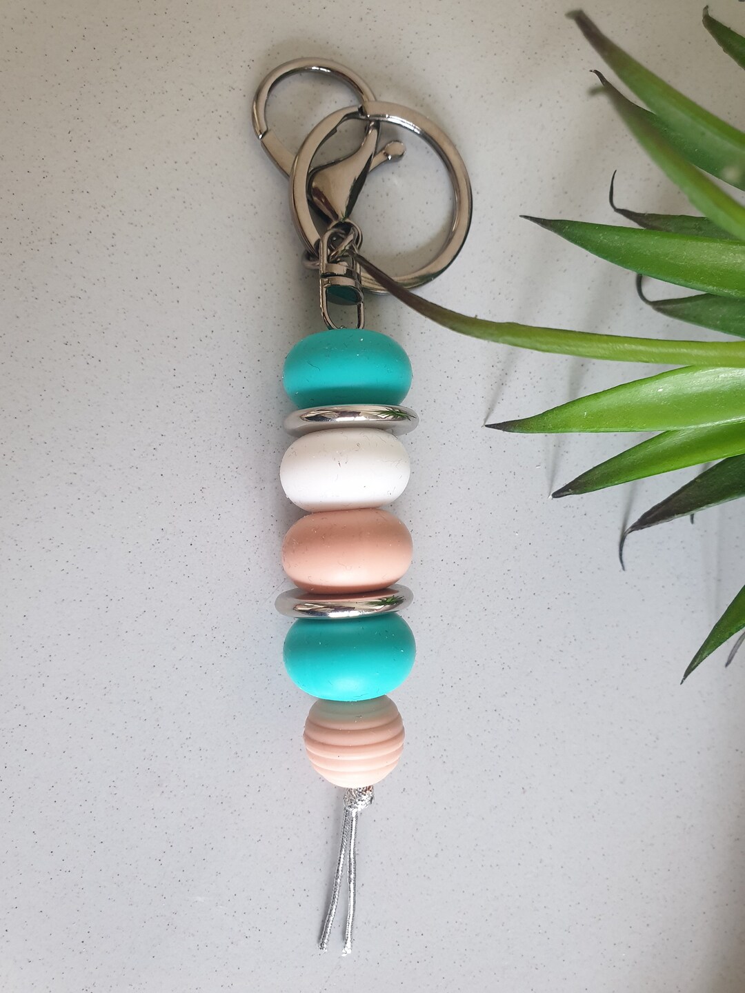 Keychain Cute-beaded Keychain-beaded Keyring-handbag Accessories ...