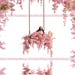 Floral Swing Digital Backdrop: Photography Background (PNG 6904x6904px ...