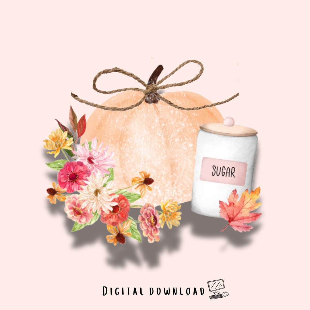 Print Then Cut Fall Pumpkin Tag PNG Gift Tag Pumpkin Gift Tag Printable ...