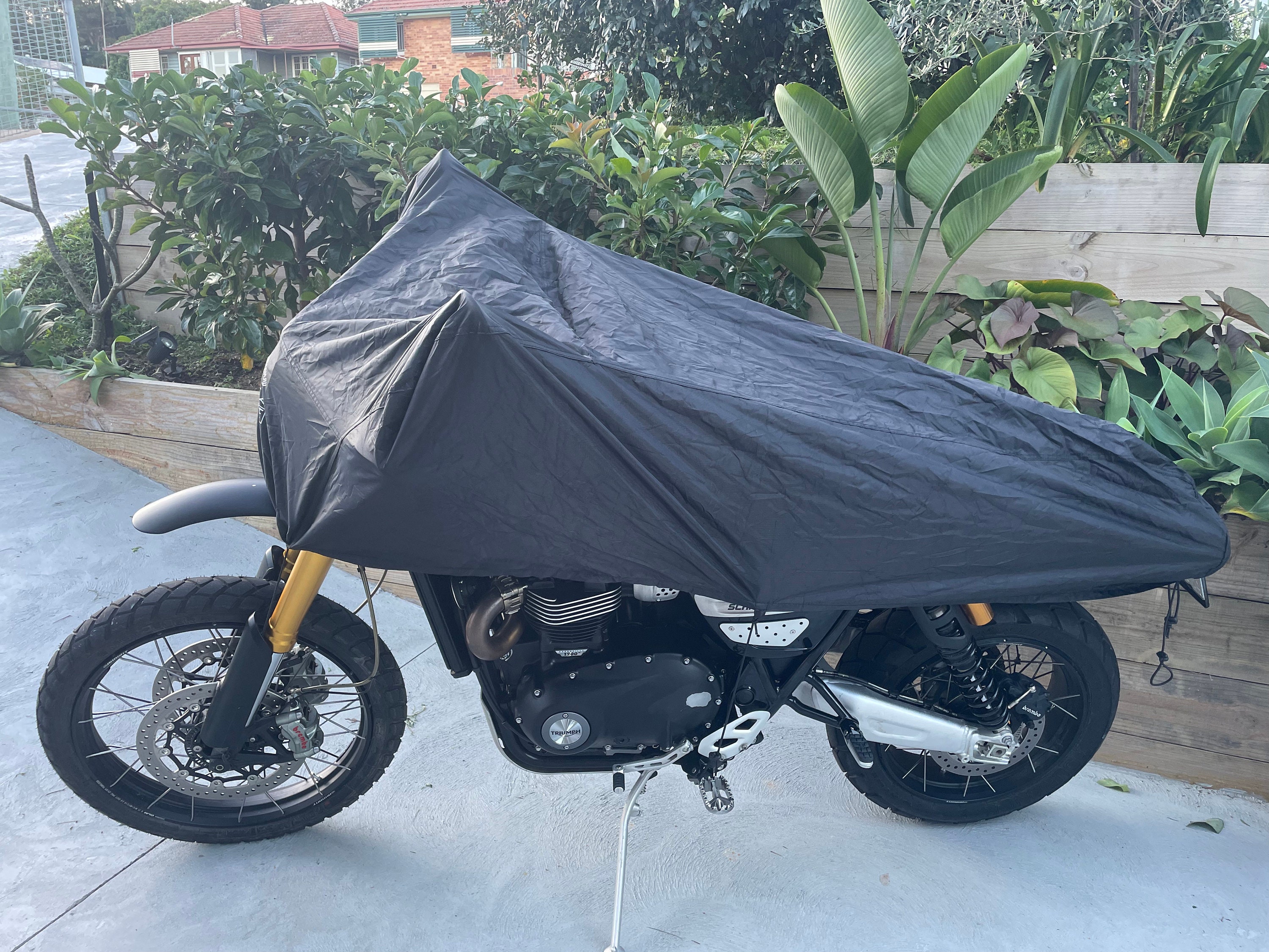 Drybike Motorcycle Half Cover - Pack Light Stay Dry - Brisbane Stock ...
