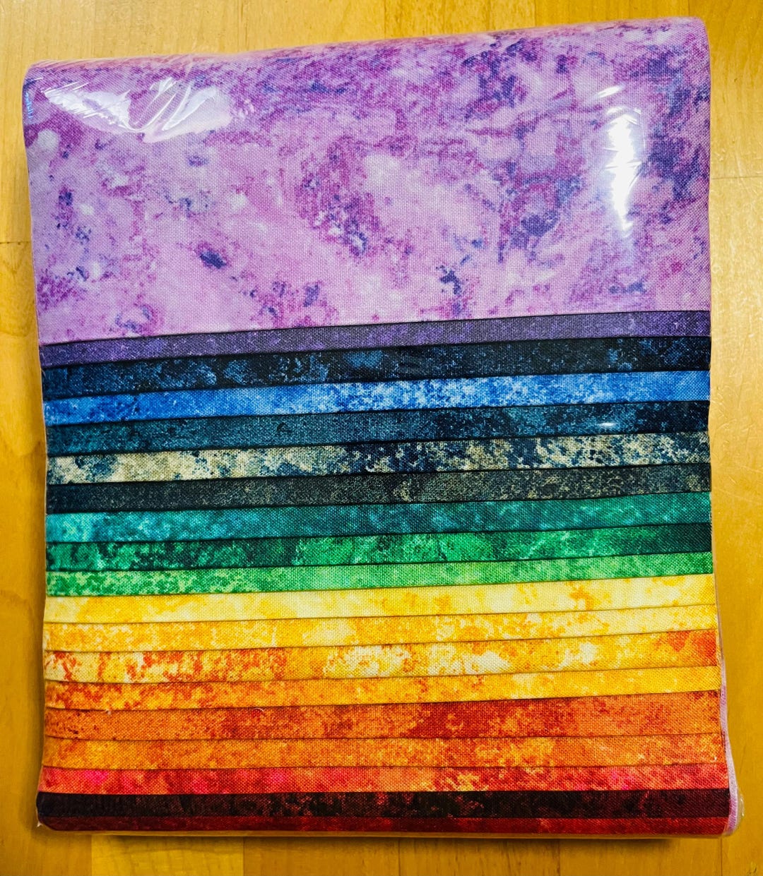 Rainbow Stonehenge Vegas Strips - Precut - (20) Strips of 6.5” X WOF ...