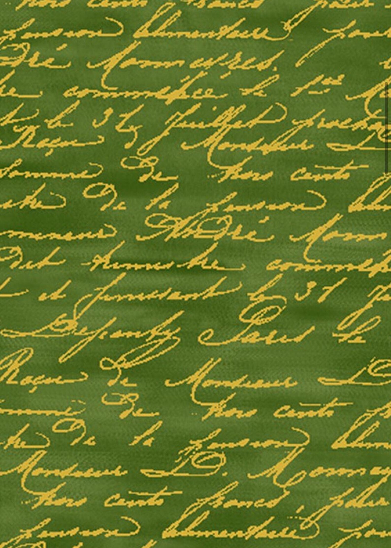 Green Script With Metallic-cm1322 From Gilded Rose by Chong-a Hwang for ...