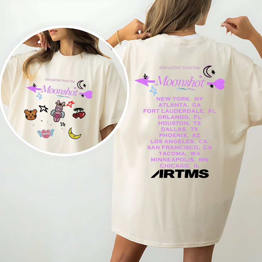 ARTMS Moonshot Shirt, Artms Devine All Love Live Shirt, Artms Kpop ...