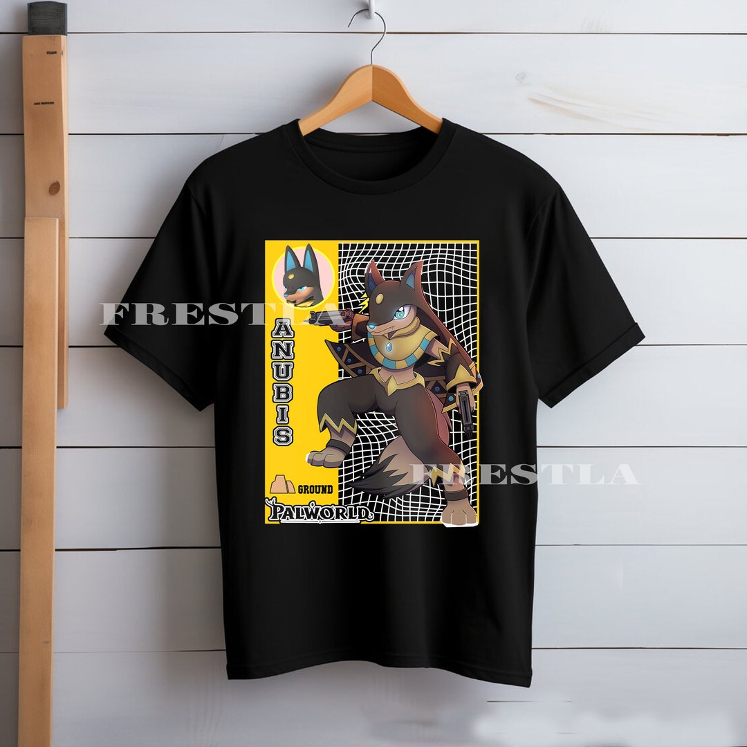 Palworld Anubis Shirt, Palworld Video Game Shirt, Palworld Survival ...
