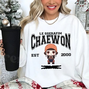 Le Sserafim Memberss Sweatshirt, LE LESSERAFIM Perfect Night Shirt ...