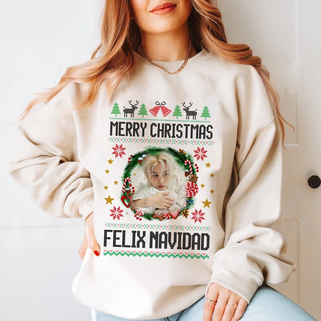 Ugly Felix Never Bad Felix Navidad Sweatshirt Christmas Felix - Etsy