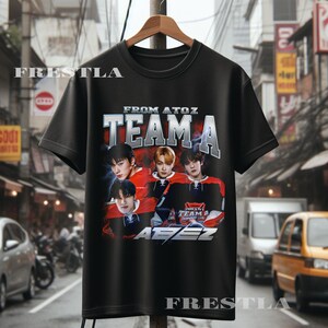 Retro ATEEZ Shirt, Ateez Golden Hour Shirt, Ateez From A to Z Shirt ...