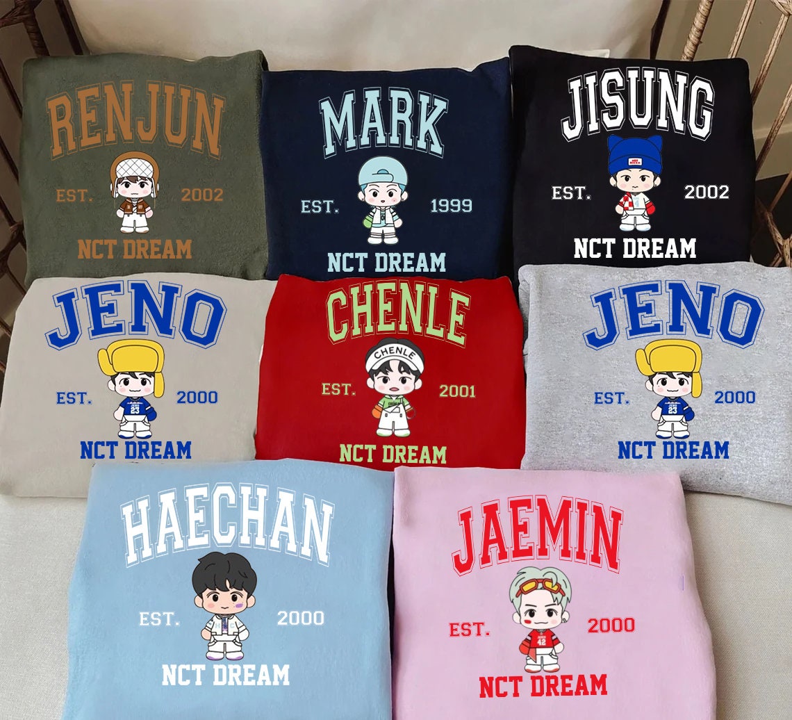 Nct Dream Tour In A Dream Sweatshirt, Nct Dream Members Tour Unisex ...