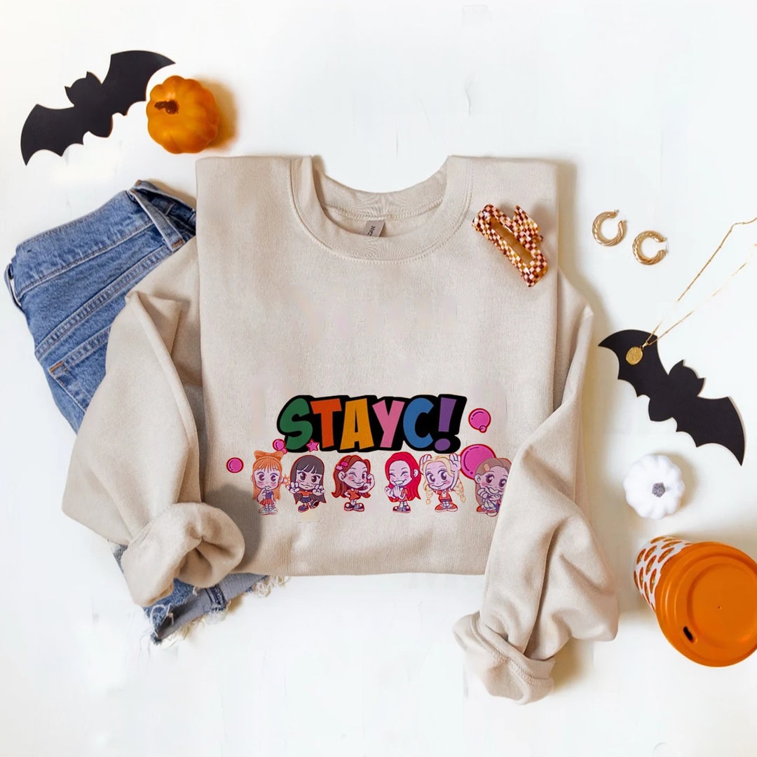 Chibi Stayc's 1st World Tour 'TEENFRESH' Shirt, STAYC T-shirts, Stayc ...