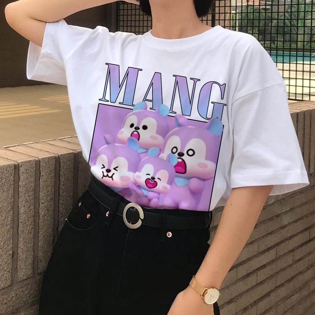 Retro Mang BT21 Tshirt Inside Mang T-shirt Hoseok Shirt the - Etsy