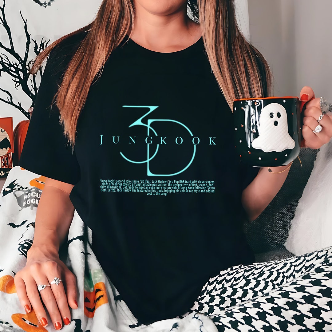 Jungkook 3D Sweatshirt Jungkook Shirt JK 3D Solo Shirt - Etsy