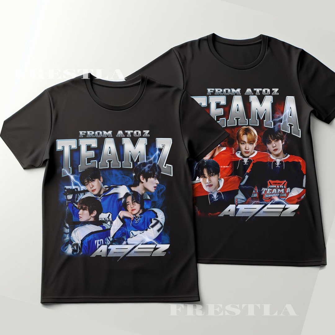 Retro ATEEZ Shirt, Ateez Golden Hour Shirt, Ateez From A to Z Shirt ...