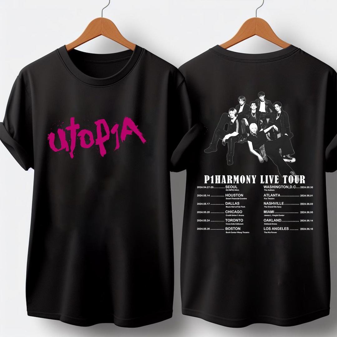 P1harmony UPTOP1A Shirt, P1harmony Kinllin It Shirt, P1harmony Live ...
