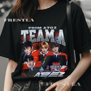 Retro ATEEZ Shirt, Ateez Golden Hour Shirt, Ateez From A to Z Shirt ...