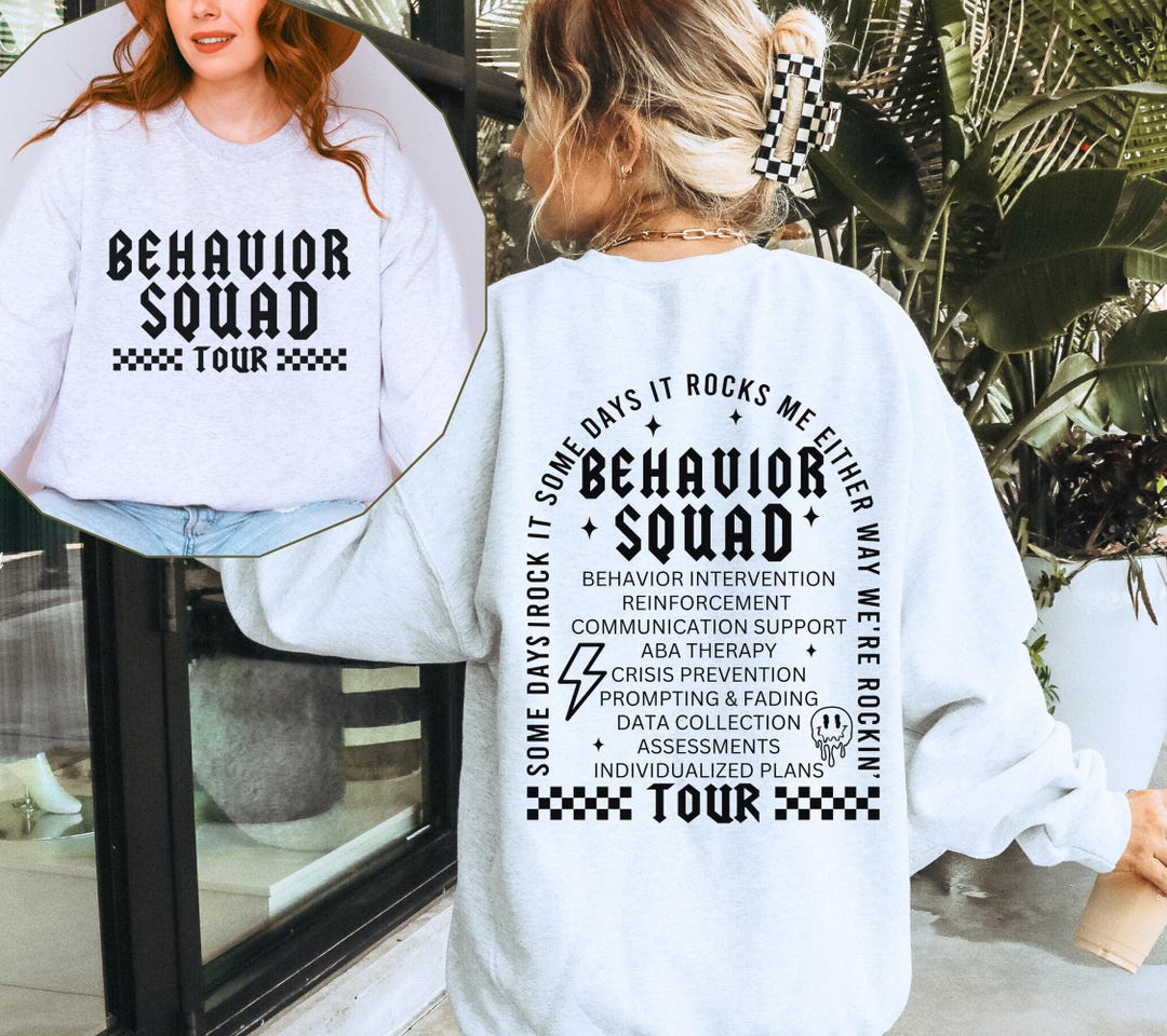 Behavior Squad Shirt RBT Shirt Registered Behavior Technician Tee ...