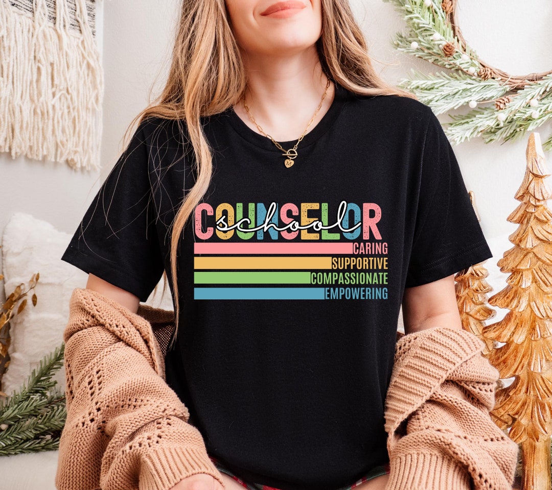 School Counselor Shirt Back to School Counselor Team Gift for School ...