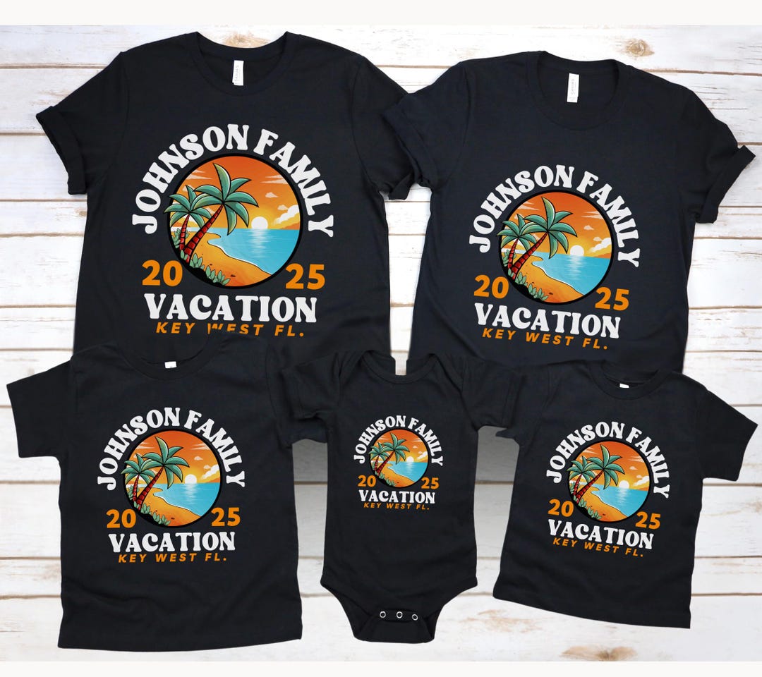 Custom Family Vacation Shirts 2025 Vacation Shirts Family Matching ...
