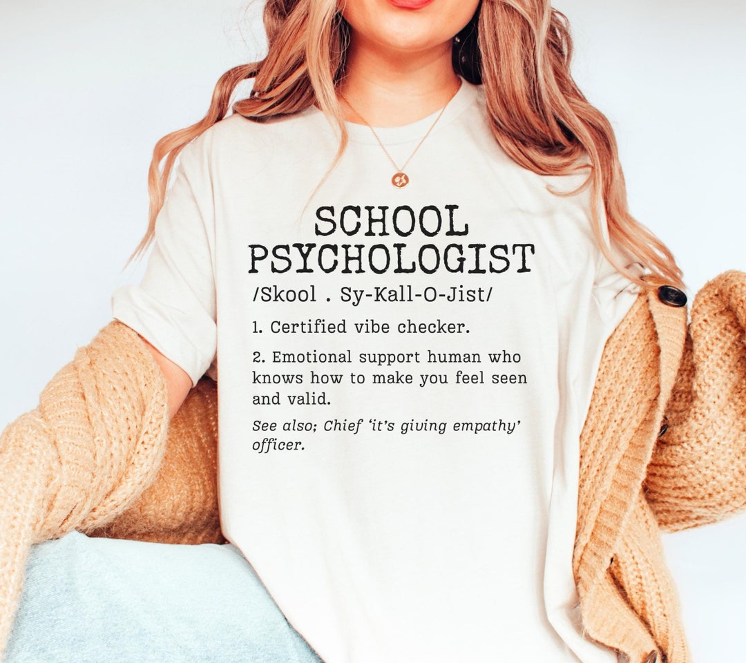 Funny School Psychologist Shirt School Psych Shirt School Counselor ...