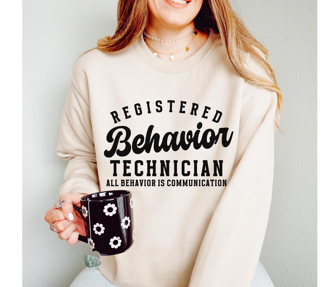 Custom RBT Shirt Registered Behavior Technician Tee Behavior Analyst ...