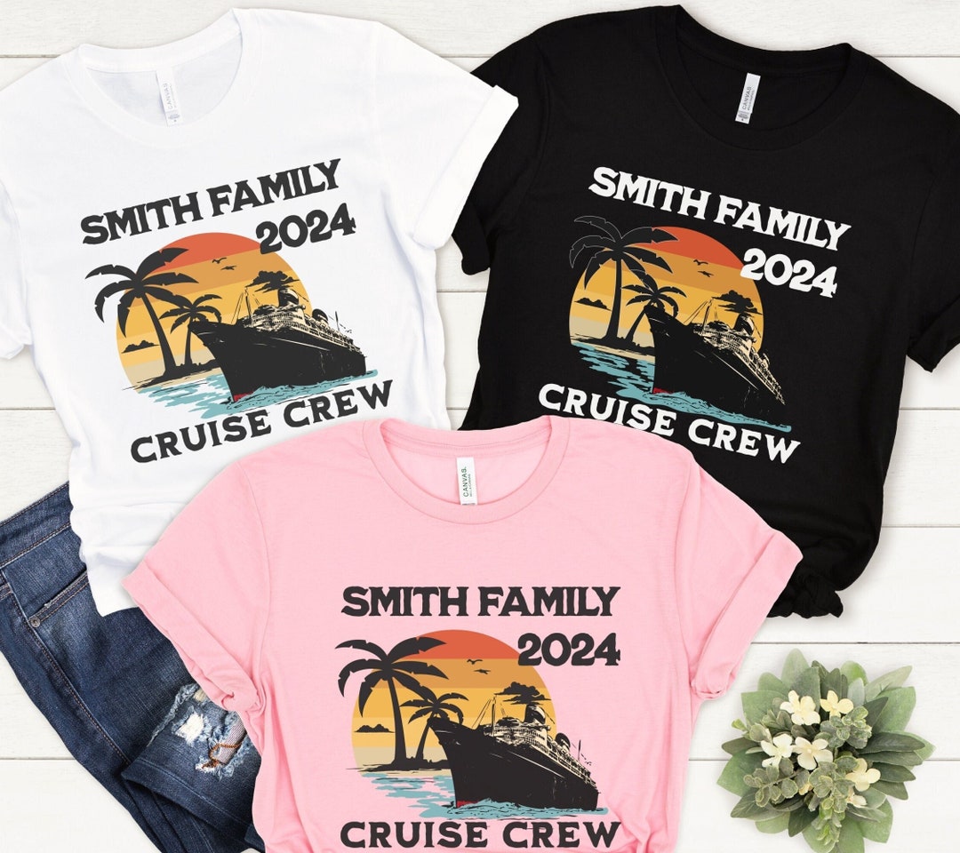 Custom Family Cruise Vacation Shirt, Cruise Squad Shirt, Personalized ...