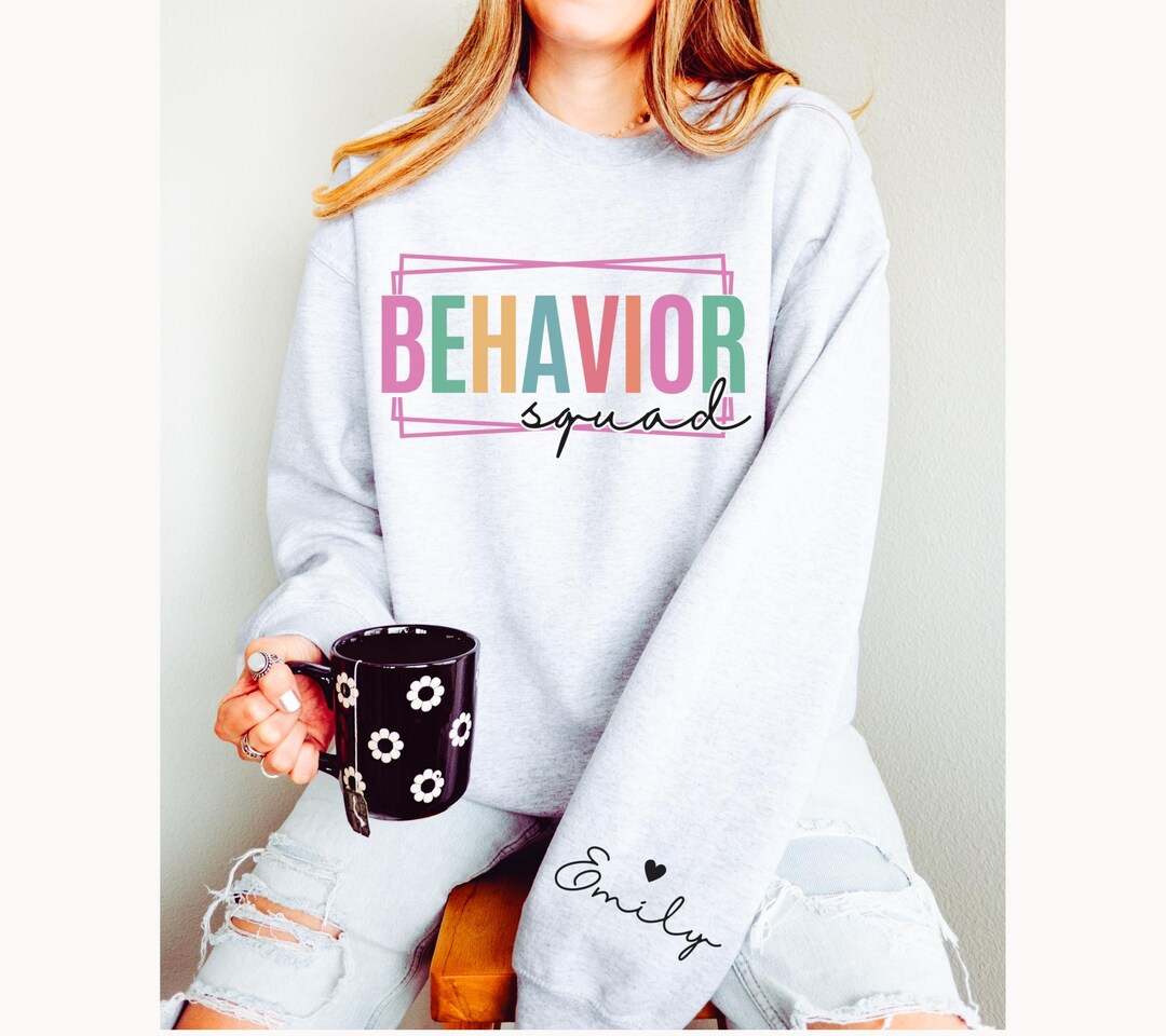 Behavior Squad Shirt Custom RBT Shirt Registered Behavior Technician ...