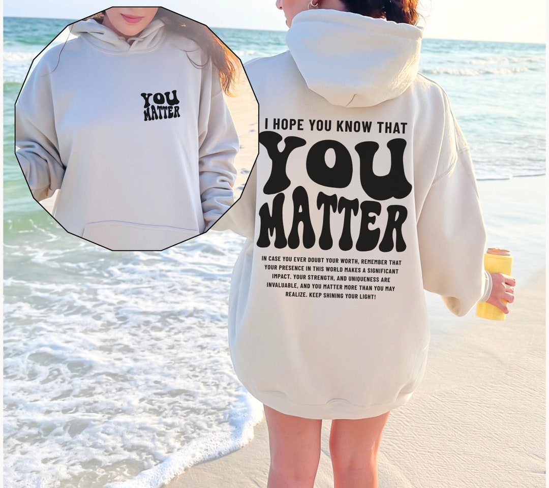 Mental Health Hoodie for Women Aesthetic Kindness Sweatshirt for Women ...