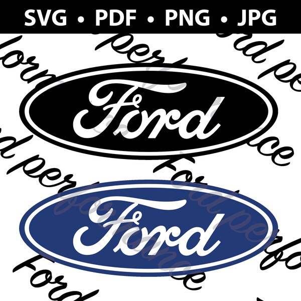 Ford Logo Svg Bundle - Etsy