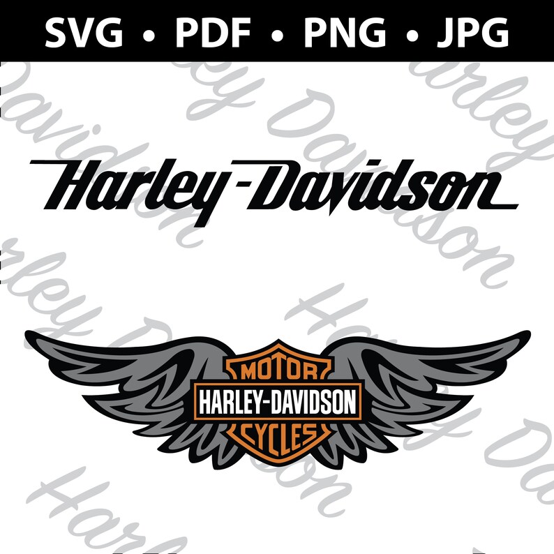 Harley Davidson Logo Svg, Harley Davidson Bundle, Harley Davidson ...