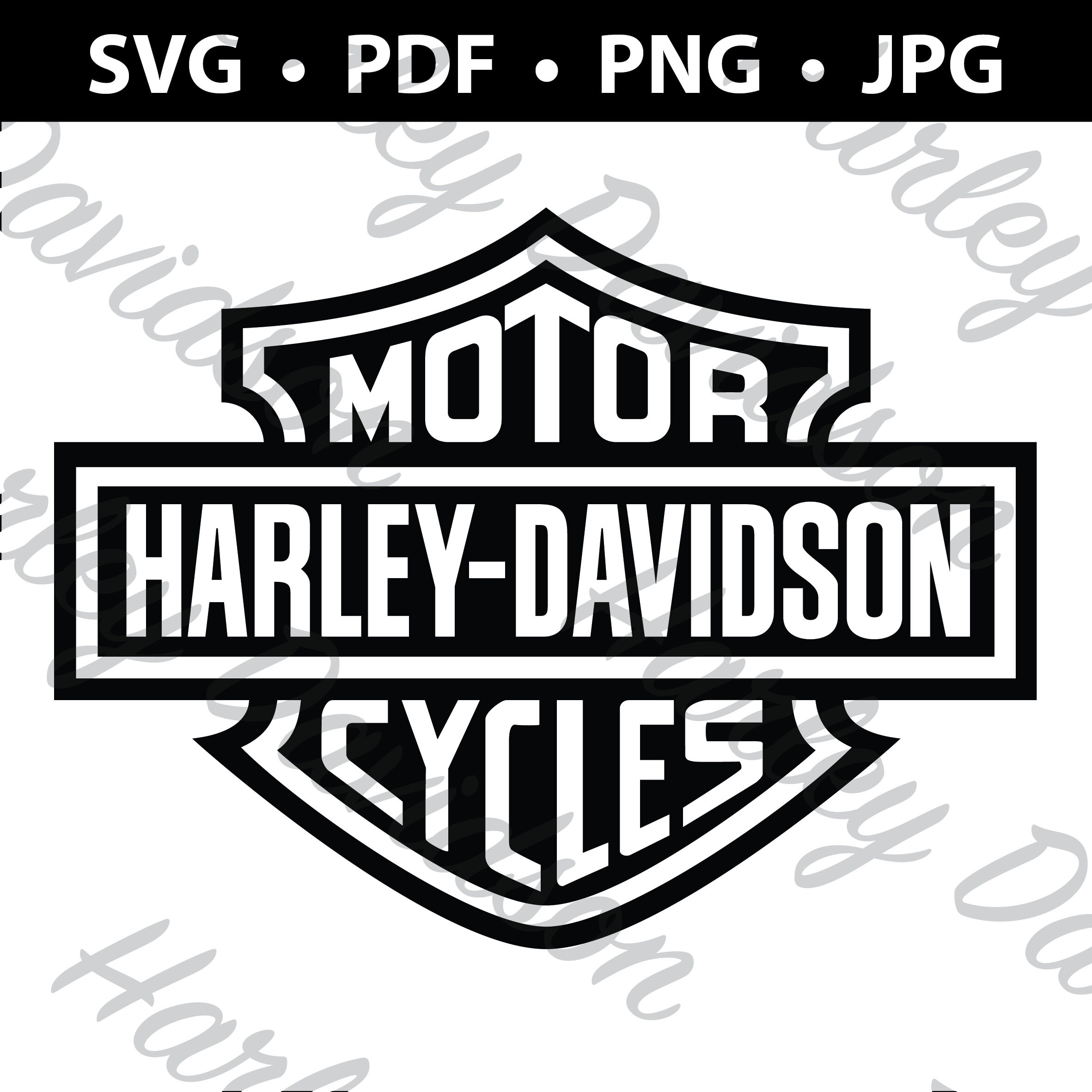 Harley Davidson Logo Svg, Harley Davidson Bundle, Harley Davidson ...