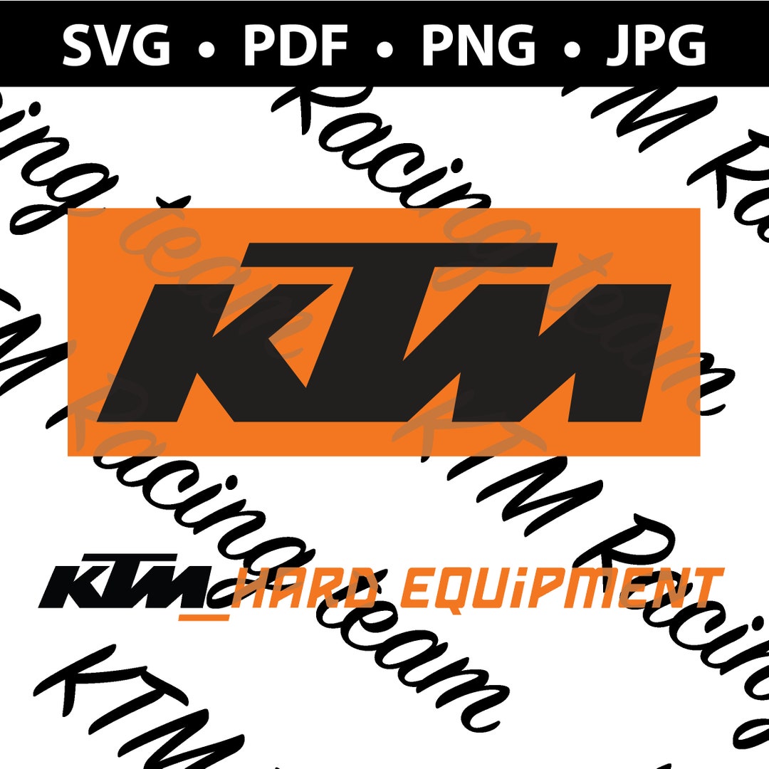 KTM Svg, Ktm Racing Bundle, Ktm Logo Svg, Ktm Metal Grunge Background ...