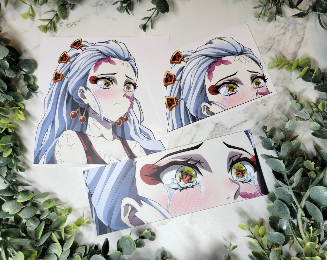 Sad Demon Vinyl Decal - Weatherproof & UV Resistant - Good on Any Flat ...