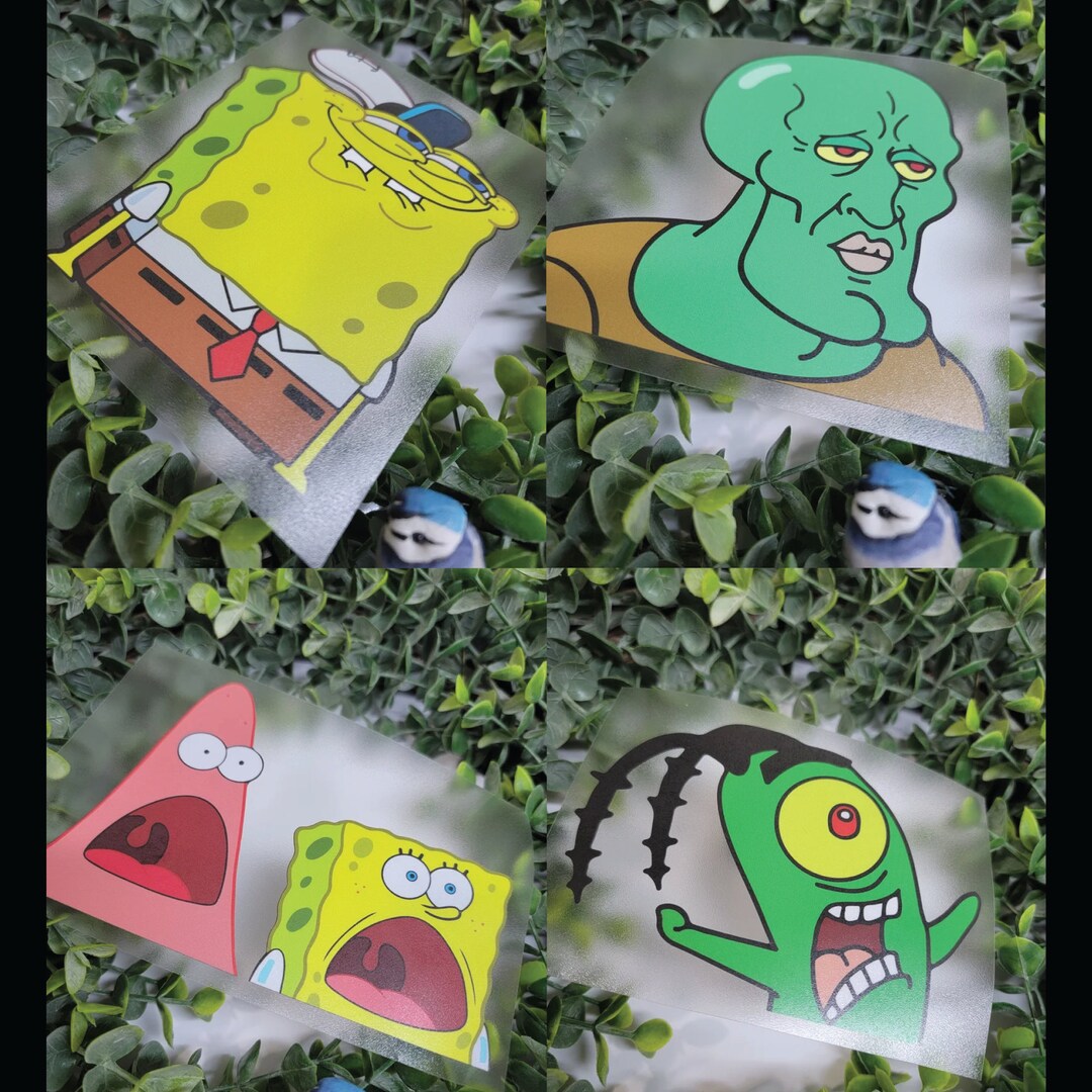 Sponge Crew -- Meme -- Weatherproof & UV Resistant - Good on Any Flat ...