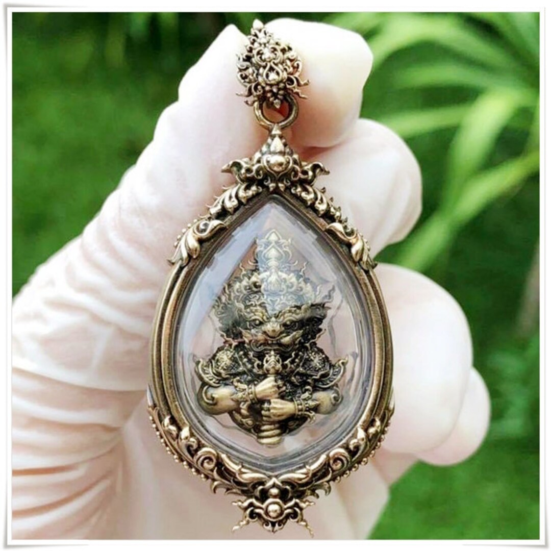 Thai Giant Amulet god of Wealth-lucky Pendant Thao Waes Suwan Thai ...