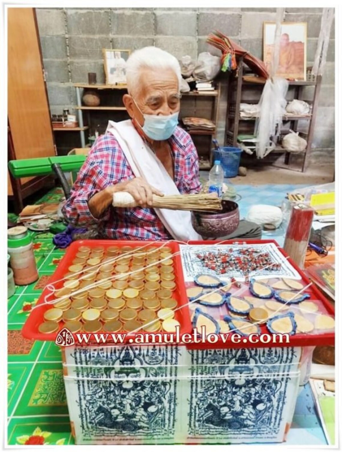Brahma 7 Faces Talisman Cloth phra Phrom 7 Faces Magic Cloth - Etsy