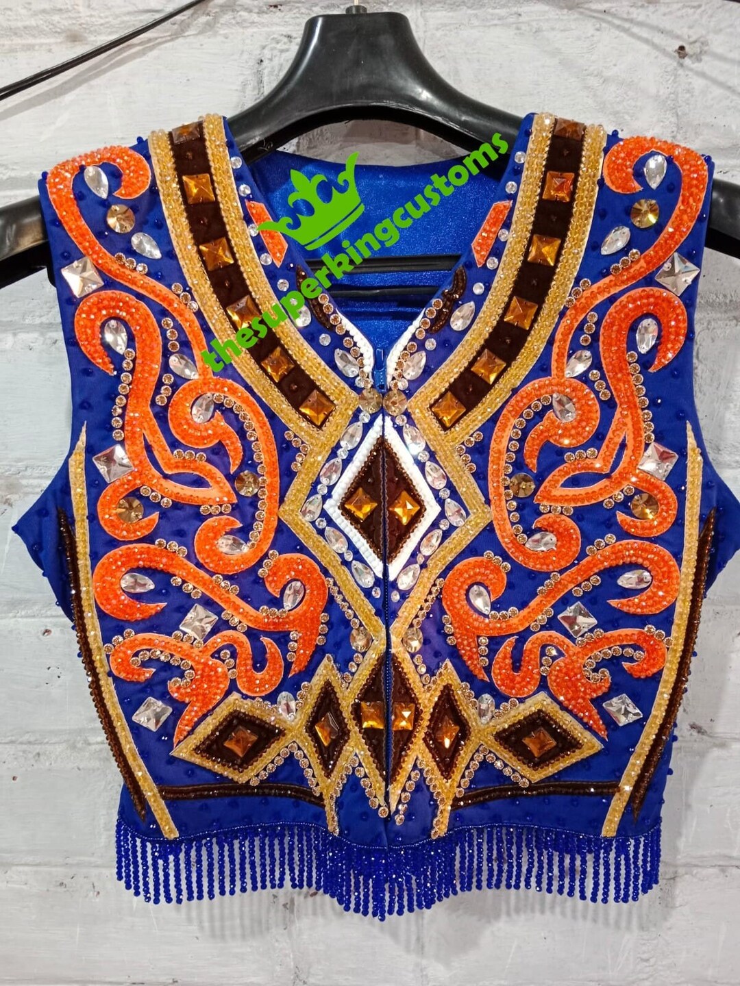 Western Bolero Vest Western Custom Rodeo Queen Showmanship - Etsy