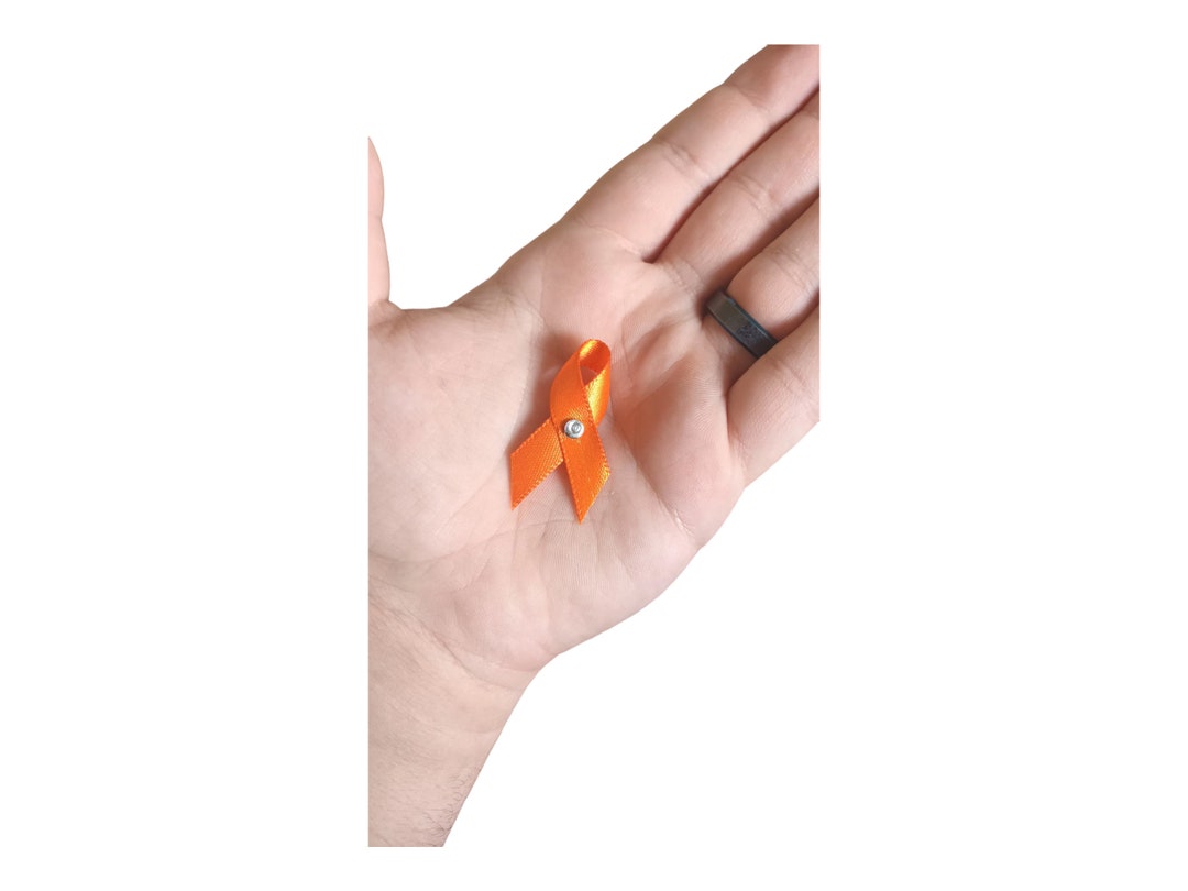 Say No to Bullying - Anti-bullying Orange Ribbon Pin - Etsy