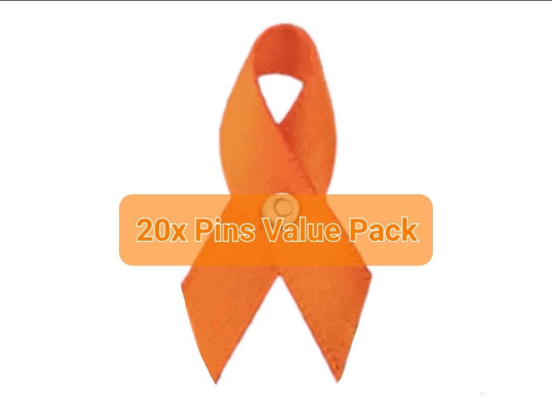 Say No to Bullying Anti-bullying Orange Ribbon Pin - Etsy