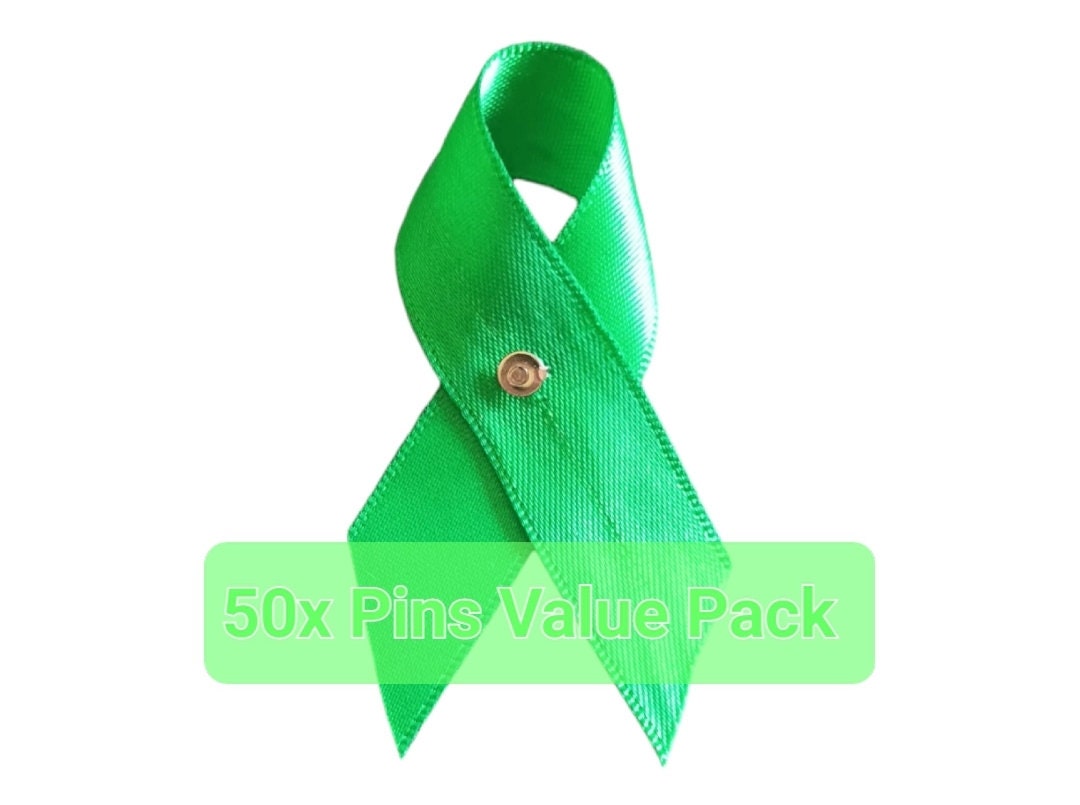 Mental Health Awareness Ribbon Pin - Etsy