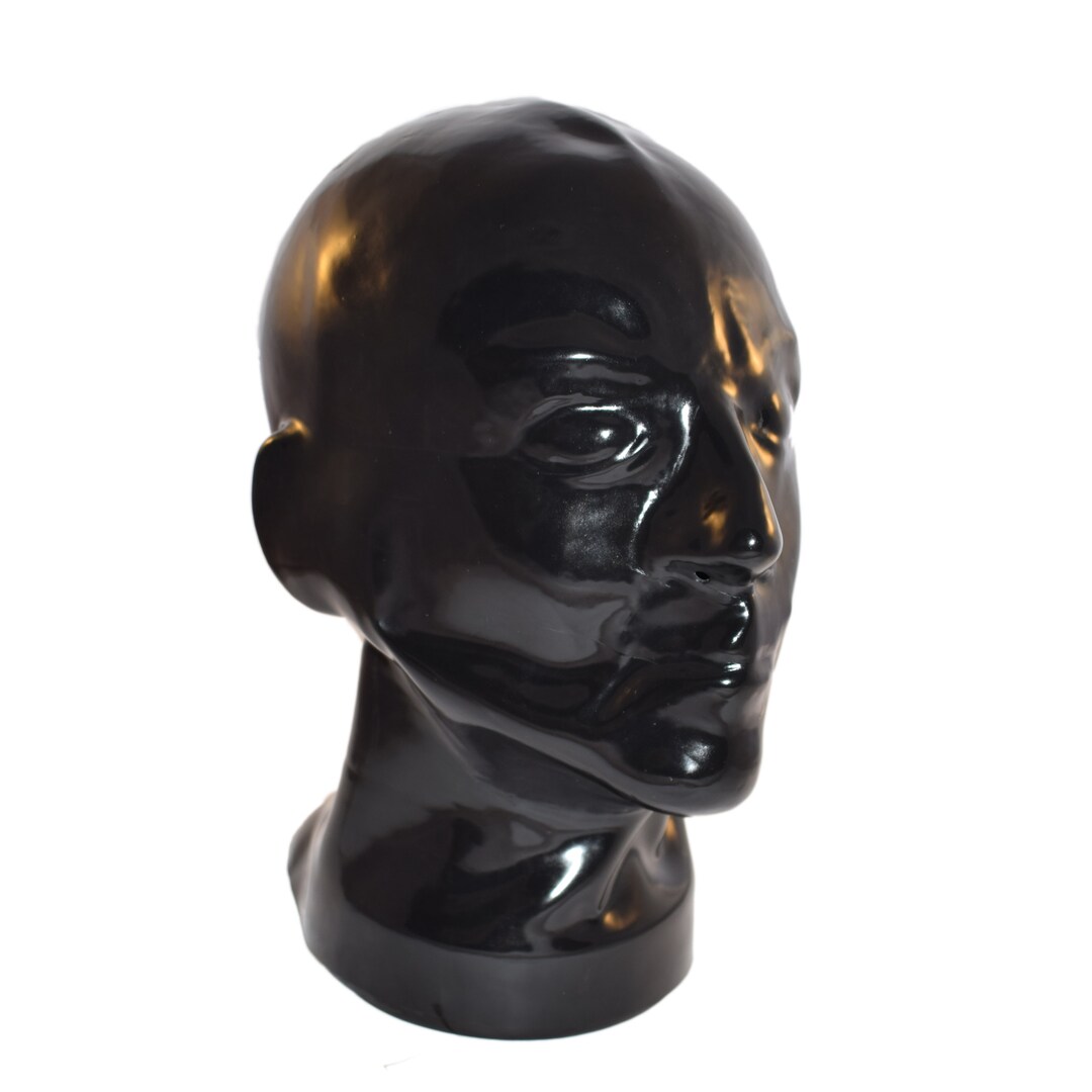 Rubberfashion Latex Mask Latex Mask Fantomas Openings for - Etsy UK