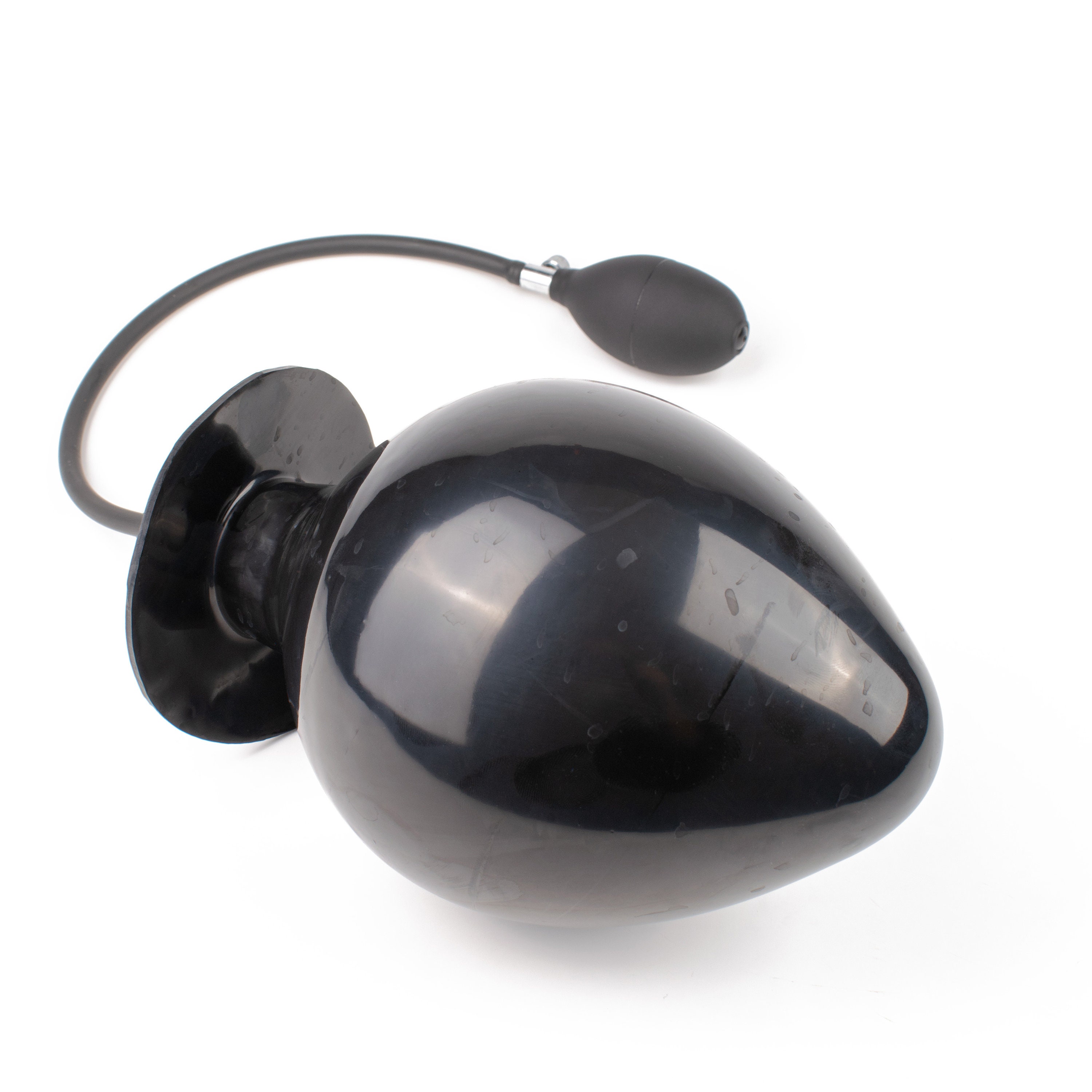 Rubberfashion Latex Butt Plug Inflatable Extreme XXXXL Inflatable Anal ...