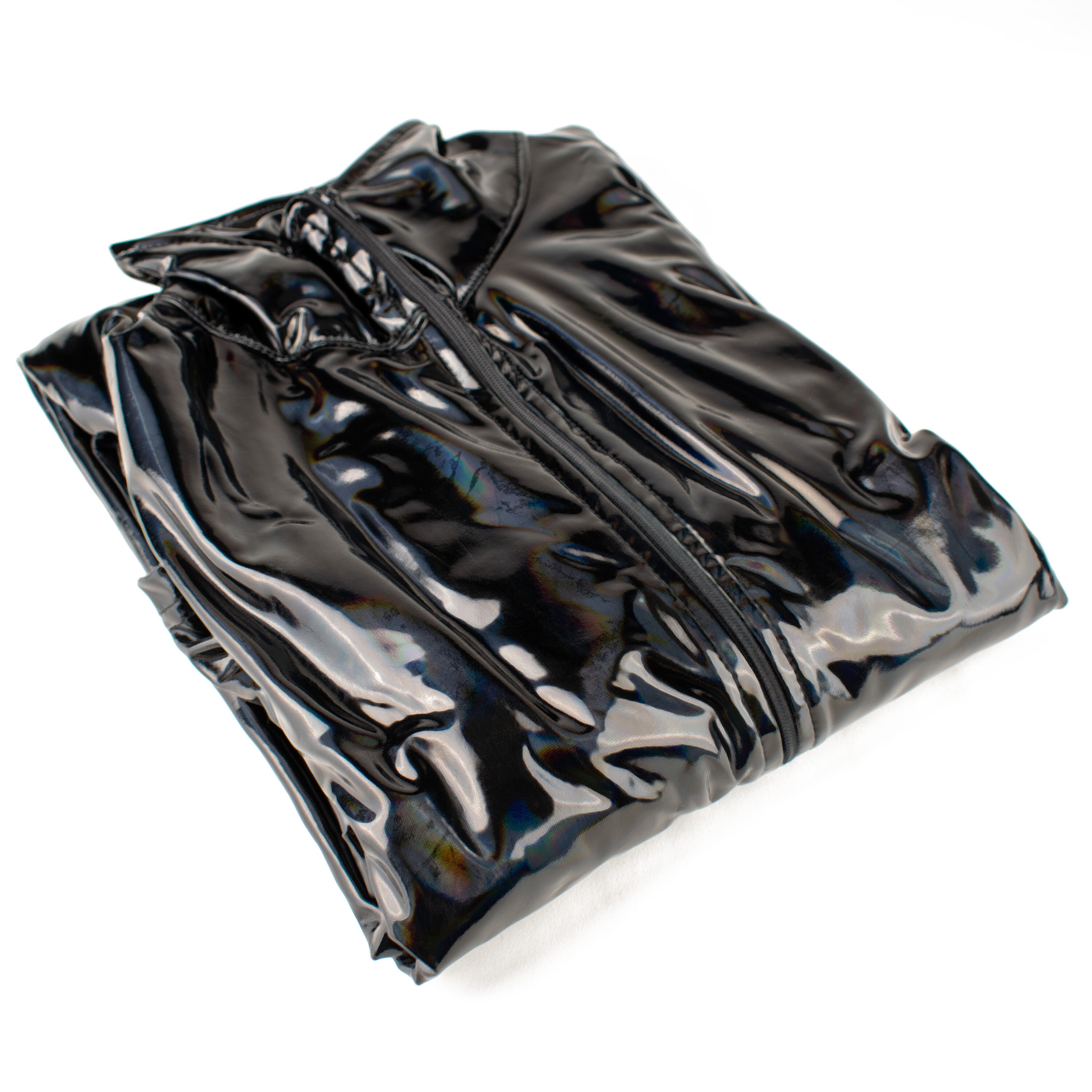 Herren PVC Holo Catsuit Mit 3 Wege Reißverschluss - Etsy