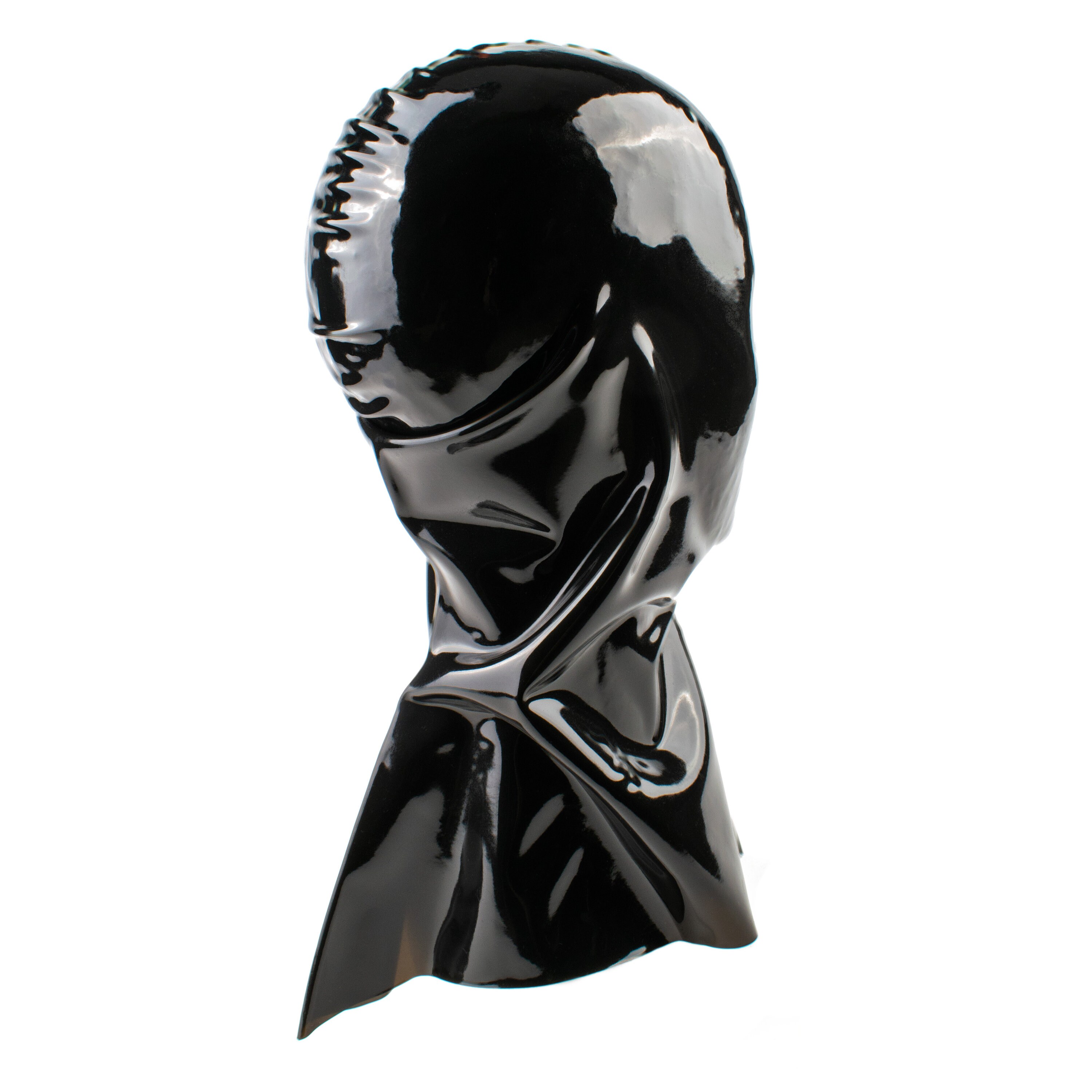 Rubberfashion Latex Executioner Mask Latex Mask Hood Without Openings ...