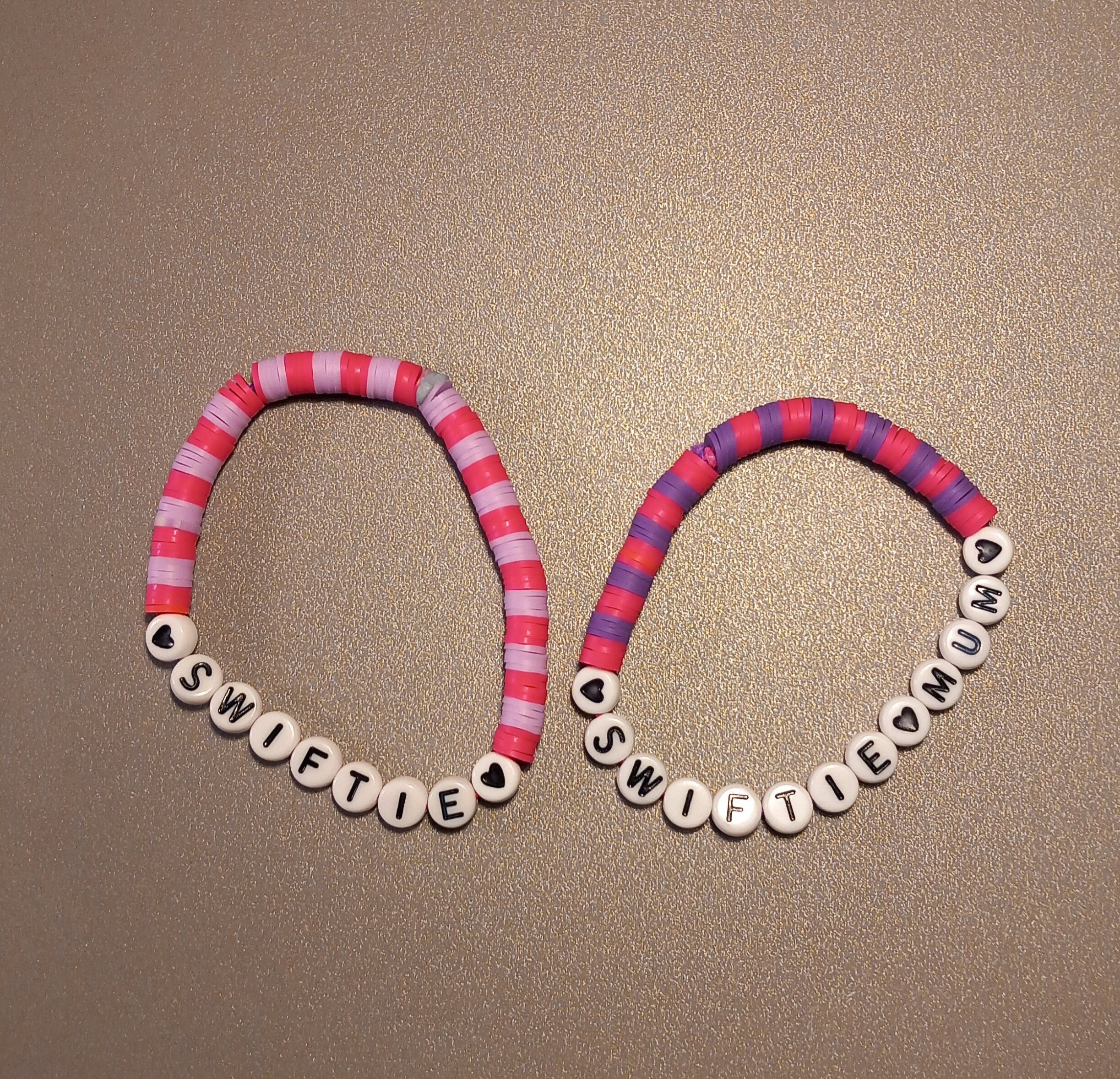 Pair of Taylor Swift Inspired BFF Friendship Bracelets Swiftie ...