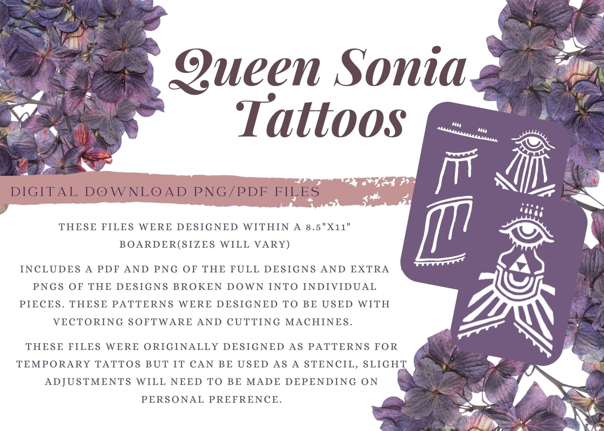 Queen Sonia Full Tattoo Templates From Tears of the Kingdom, Digital ...