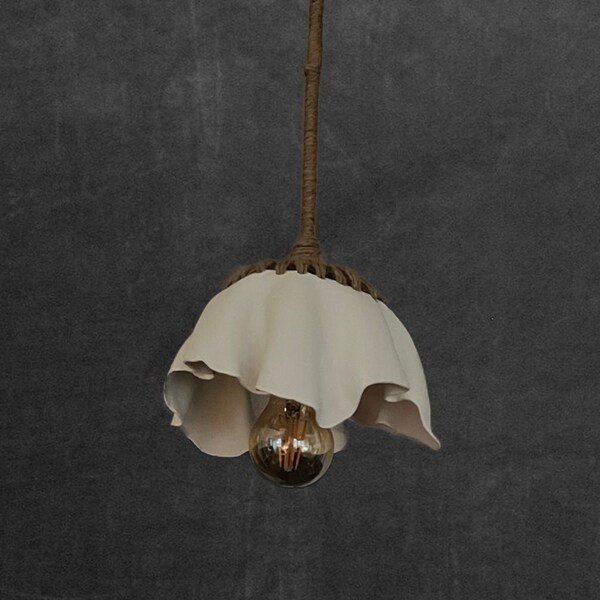 Ceramic Pendant Light - Etsy