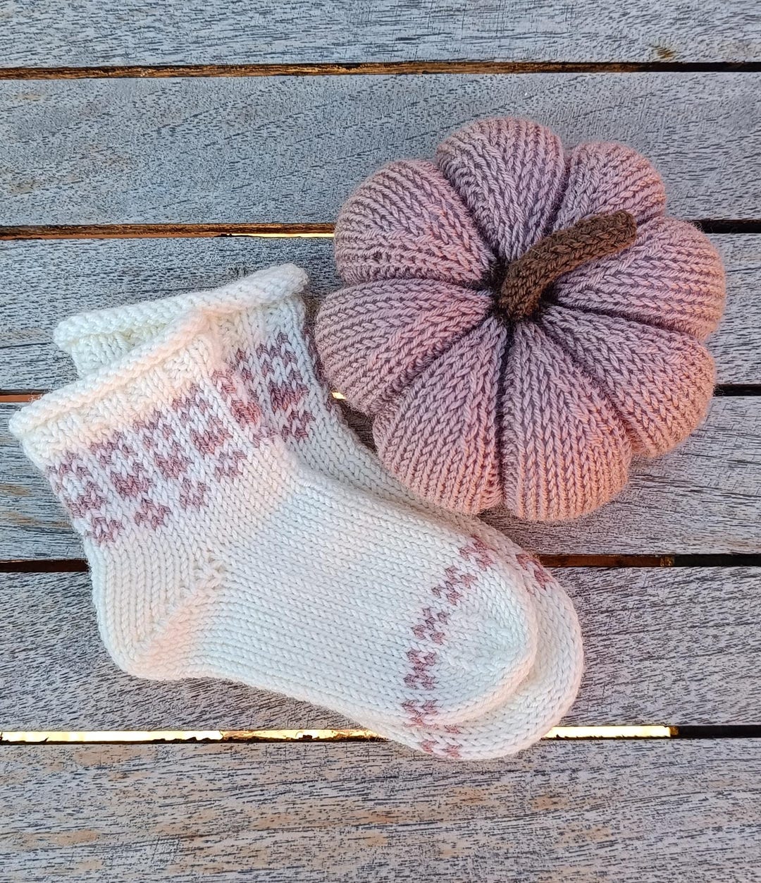 PDF Pattern - "romy" Baby Socks - Etsy