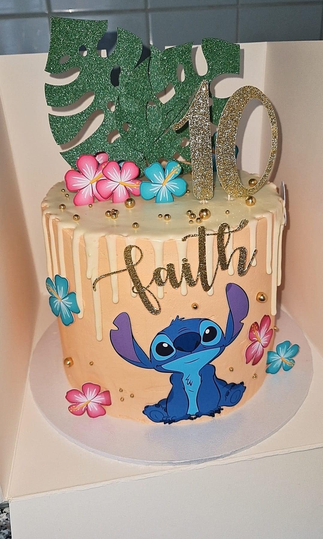 Lilo and Stitch Cake Topper Set/ Lilo & Stitch Cake Topper/ Lilo and ...
